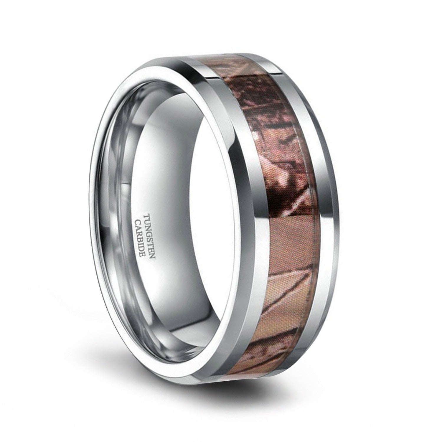 Realtree Camo Wedding Rings Hunting Tungsten Carbide Rings – Findurings