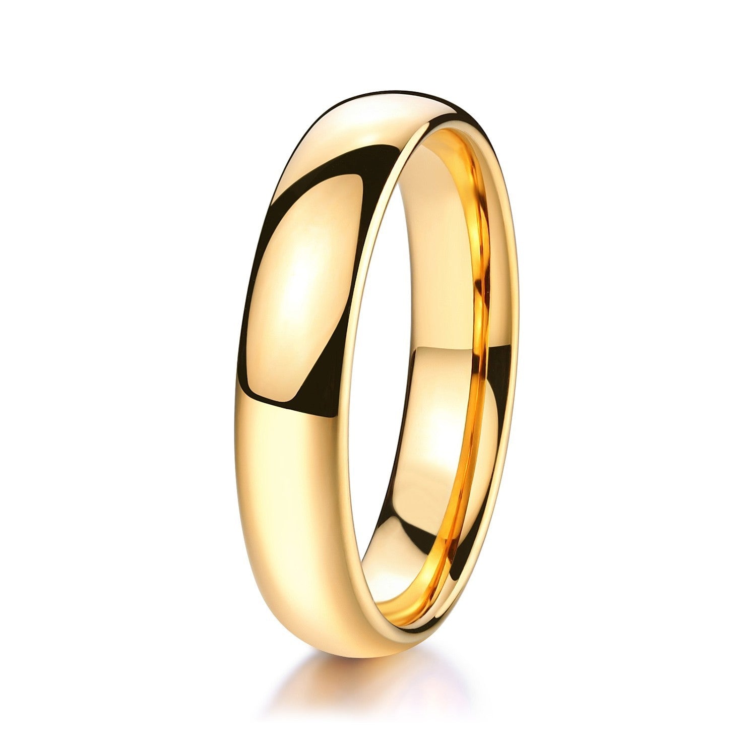 Classic Gold Stainless/Titanium Steel Rings High Polished – Findurings